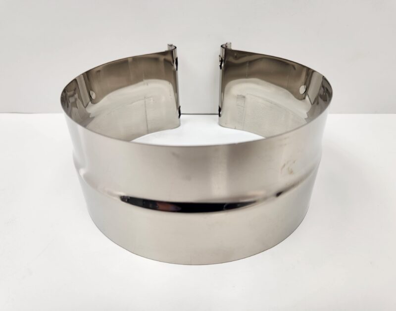 Pre-Form Stainless Steel 5" Exhaust Clamp - Space Coast Group