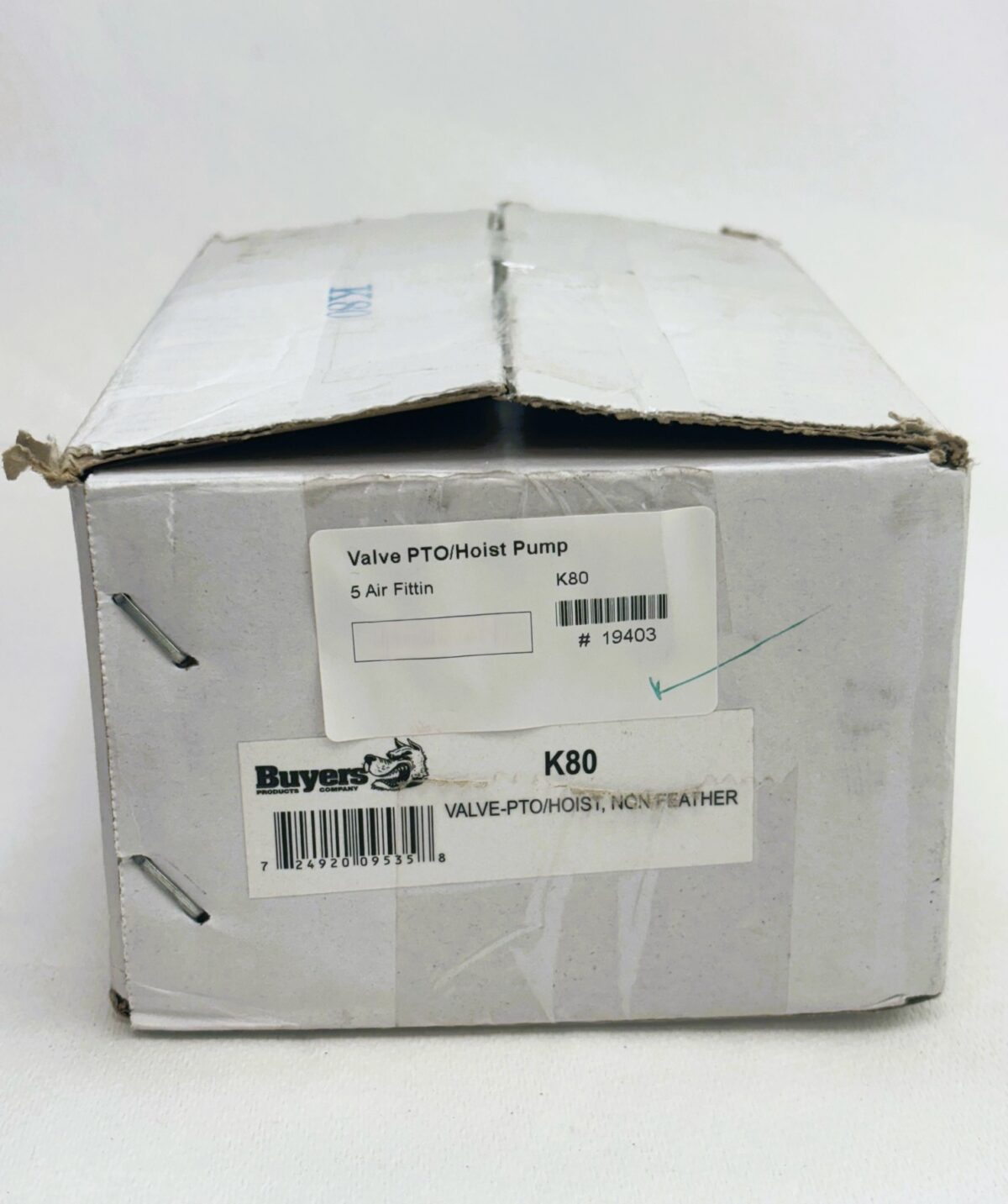 P.T.O Pump Air Control Valve Buyers K80 - Space Coast Group