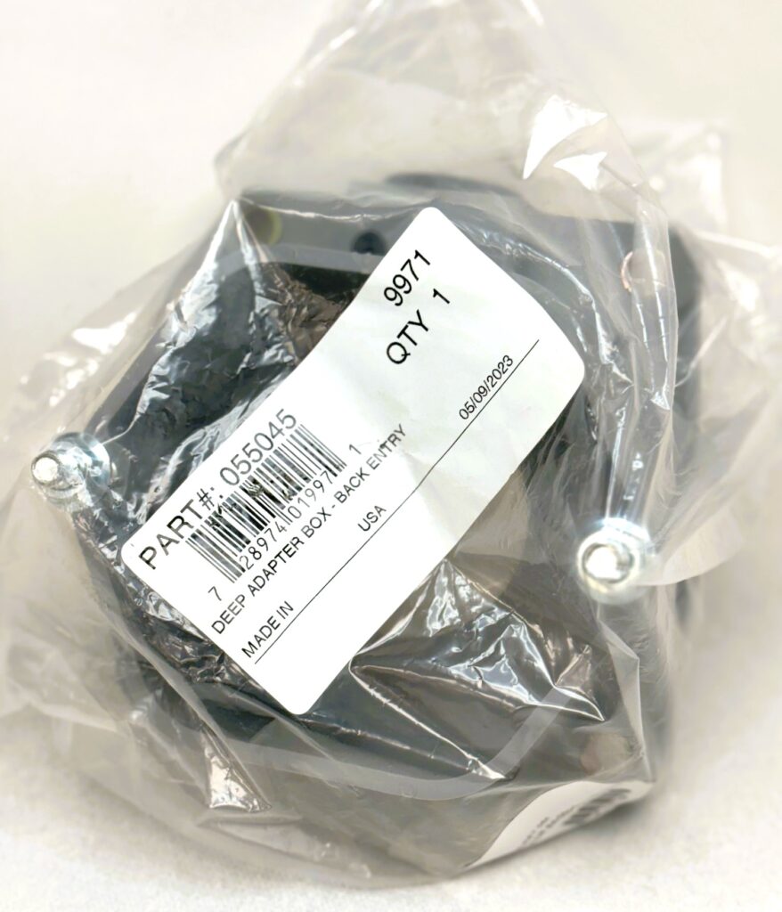 Deep Adapter Box with Back Entry Velvac 055045 - Space Coast Group