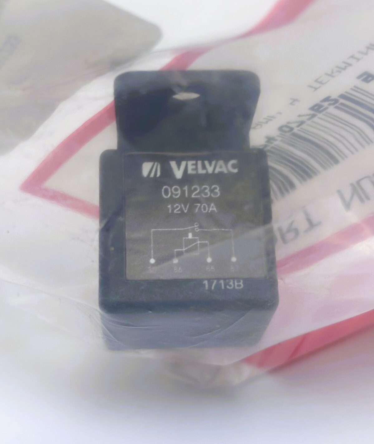 091233 Relay 70 Amp 4 Terminal Velvac - Space Coast Group