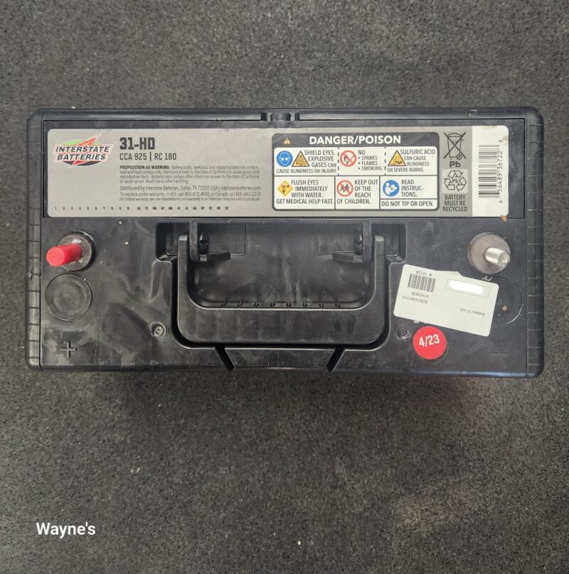 Battery 31-HD ***Local pickup only*** - Space Coast Group