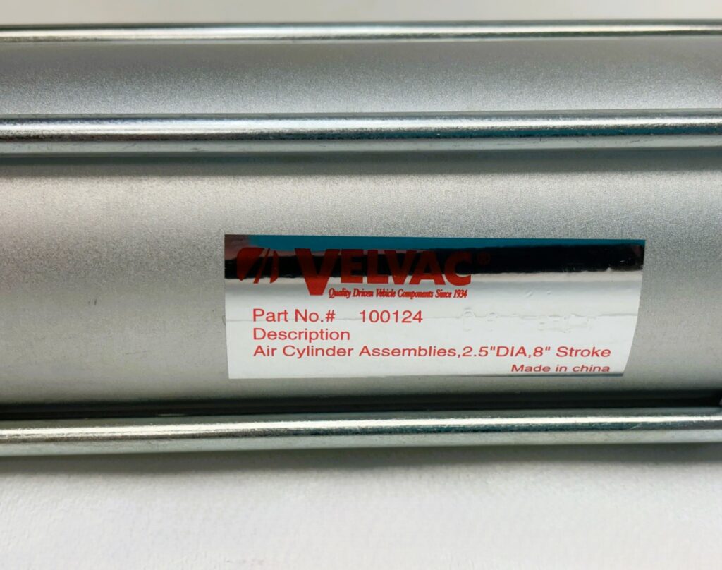 5TH Wheel Air Cylinder 2-1/2" x 8" Velvac 100124 - Space Coast Group