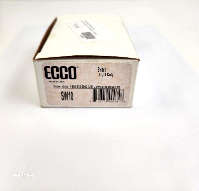 ECCO SW10 - Back Up Alarm Switch - Space Coast Group