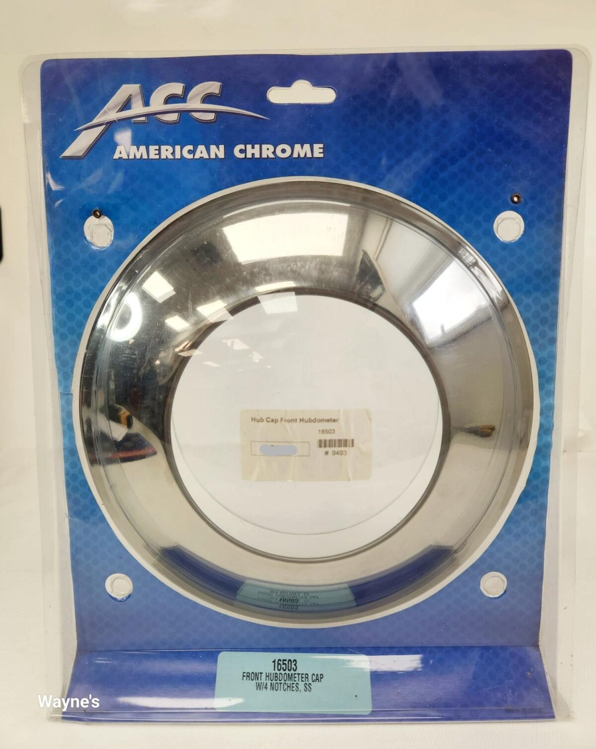 Hubdometer Front Hub Cap - Space Coast Group