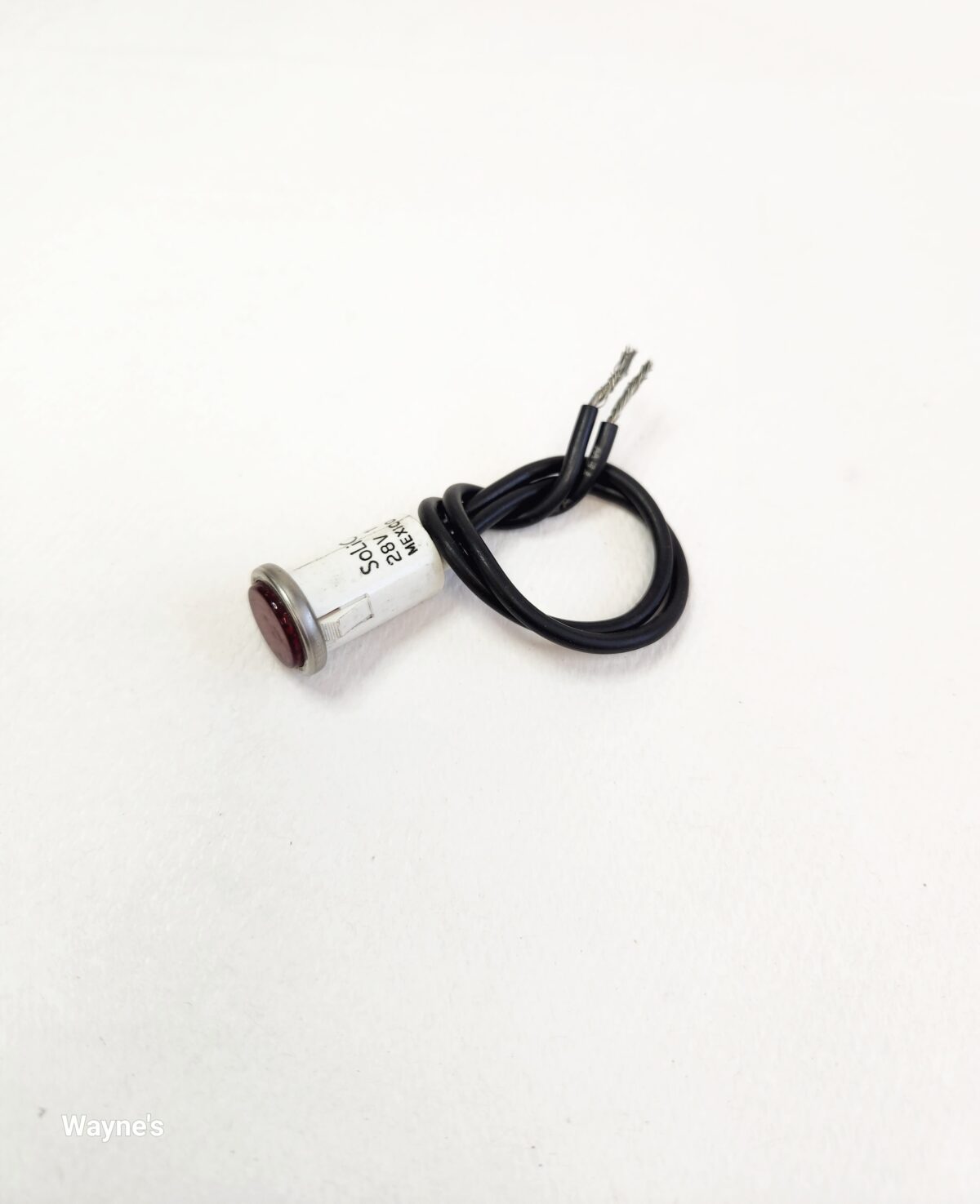 Round Red 1/2" Indicator Light - Space Coast Group