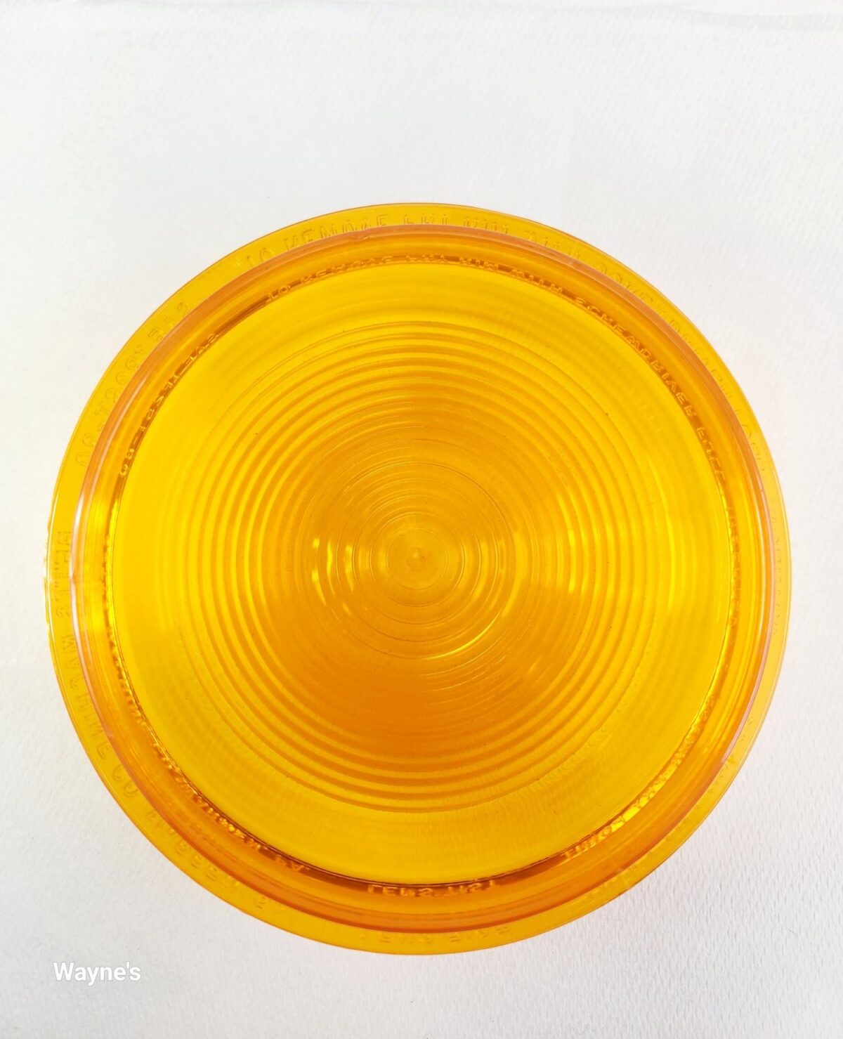 Betts Dome Amber Light Lens - Space Coast Group