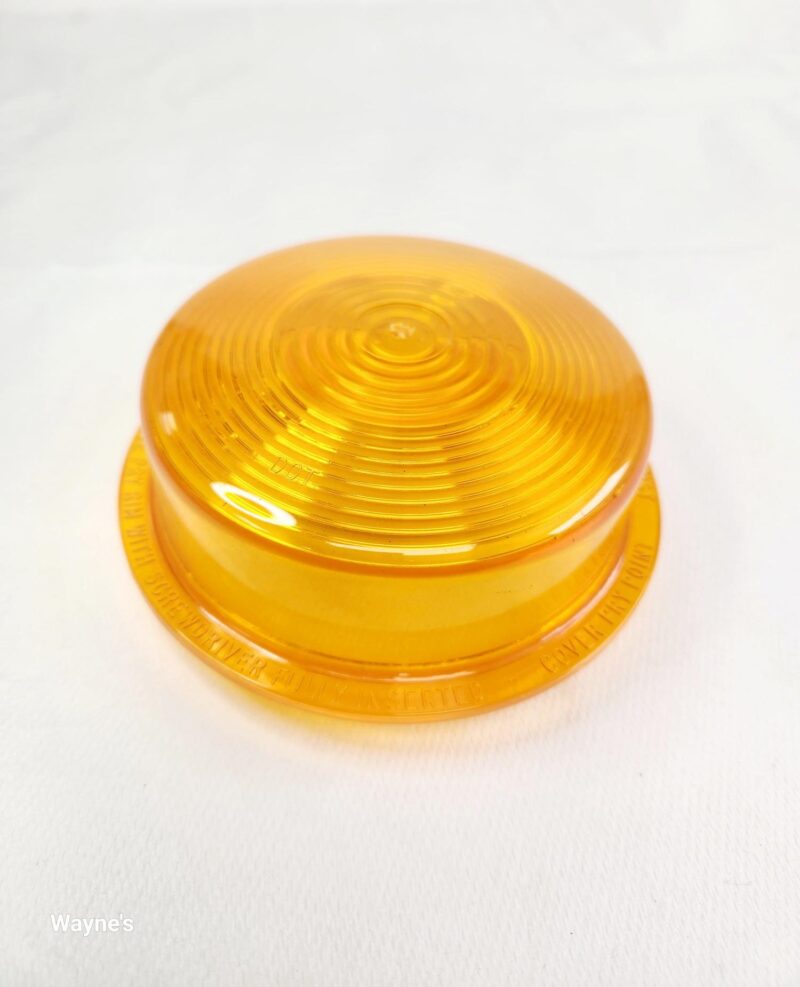 Betts Dome Amber Light Lens - Space Coast Group