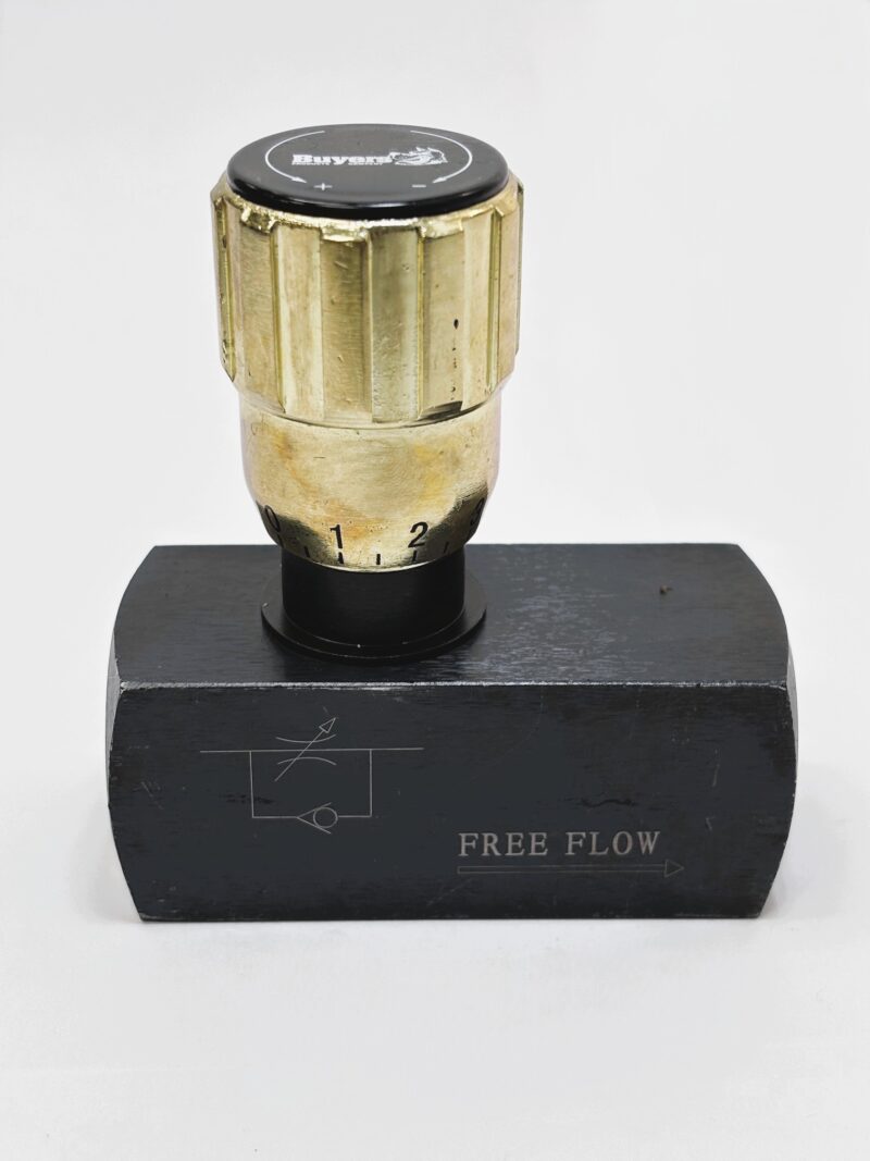 F1200S 3/4" NPT Steel Flow Control Valve Buyers Products - Space Coast ...